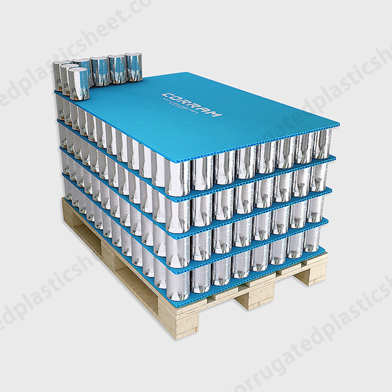 Coroplast PP Layer Pad Corrugated Plastic Separator for Glass Bottles ...
