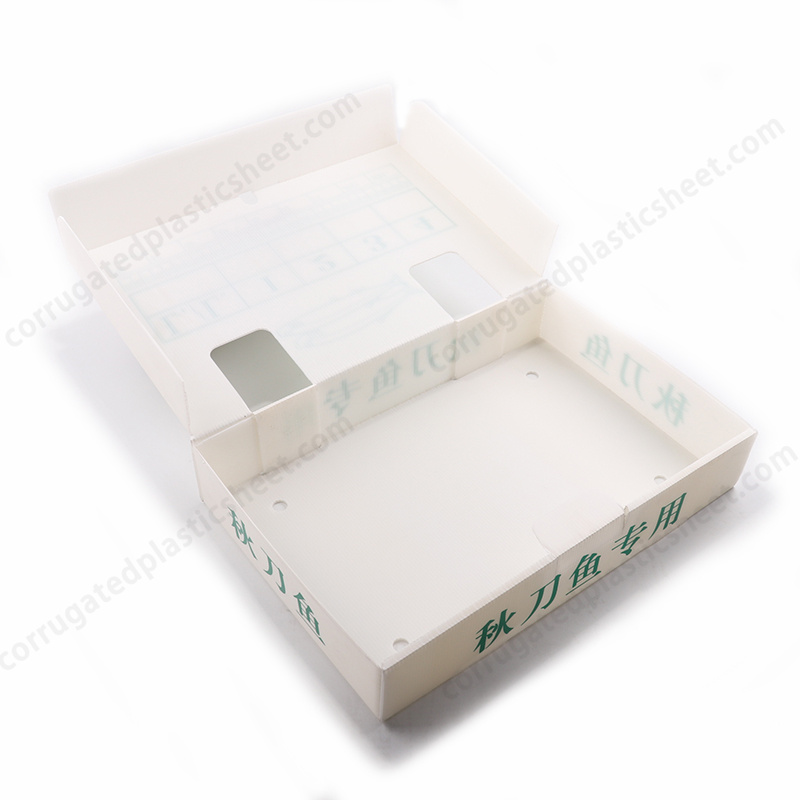 PP Corrugated Plastic Frozen Seafood Shipping Container – Nadel